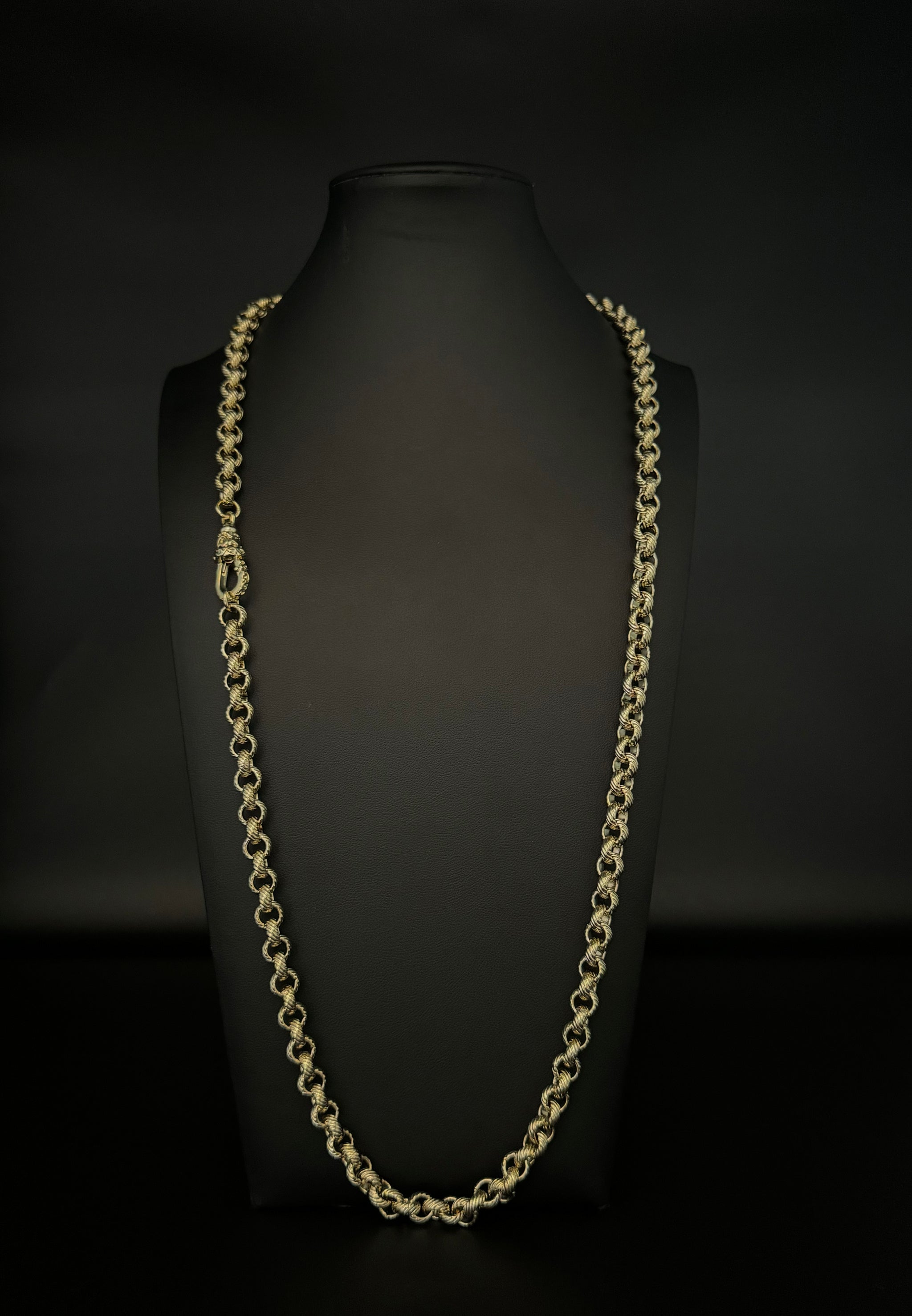 9ct Gold Filled Belcher Chain 8mm